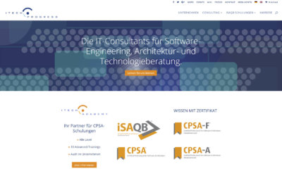 itech-progress.com | IT-Consulting und zertifizierte iSAQB Softwarearchitektur Schulungen