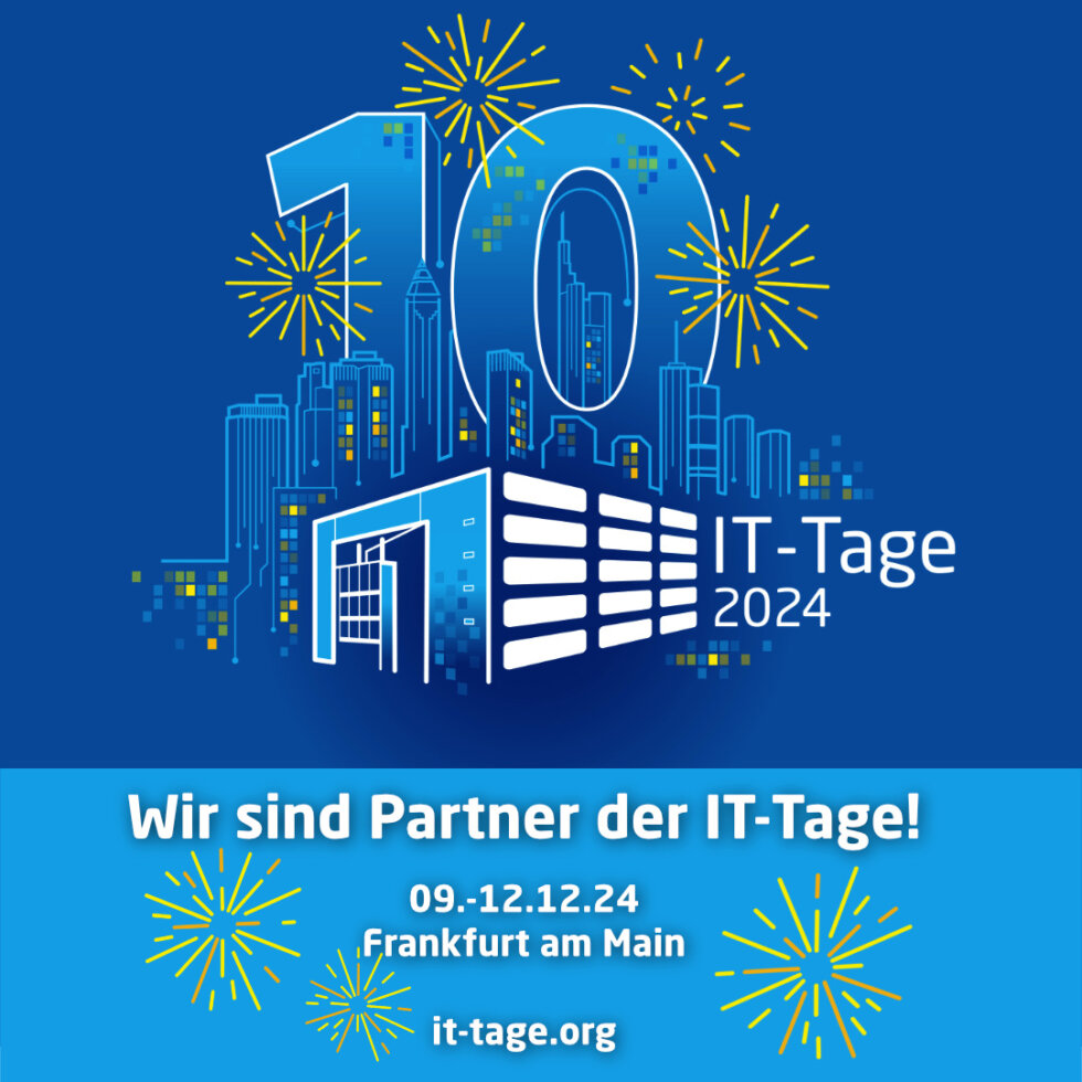 ITech Progress ist Bronzesponsor der IT-Tage 2024 | itech-progress.com